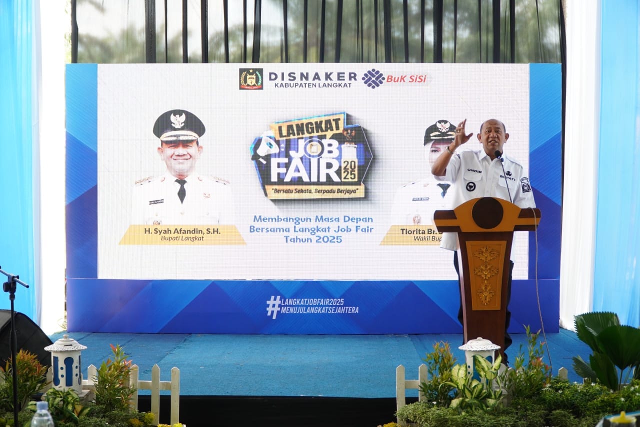 Job Fair Tahun 2025 di Langkat Diikuti 23 Perusahaan ...