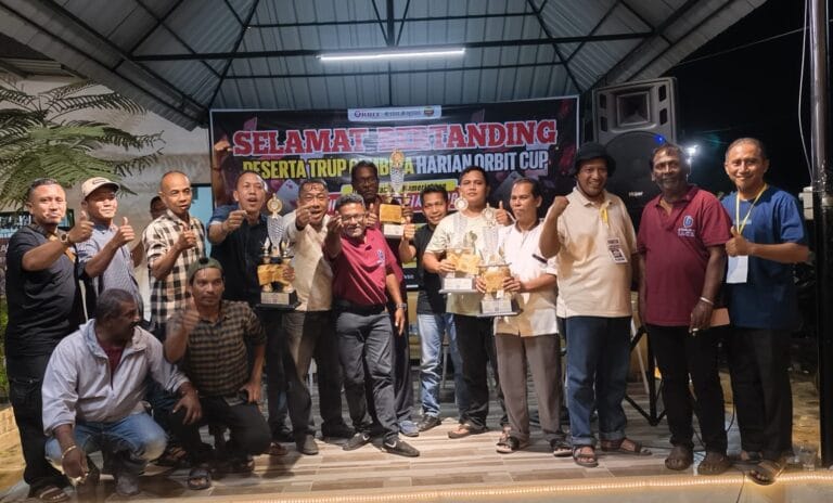 Turnamen Trup Gembira Harian Orbit Cup Sukses, Tebas Belawan Juara I ...